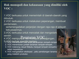 Kekuasaan voc | PPTX