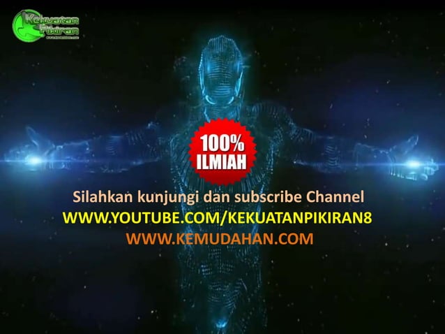 Memahami Kekuatan Pikiran secara Utuh | PPT