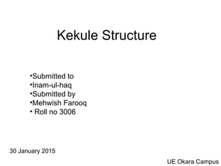 Kekule Structure Examples