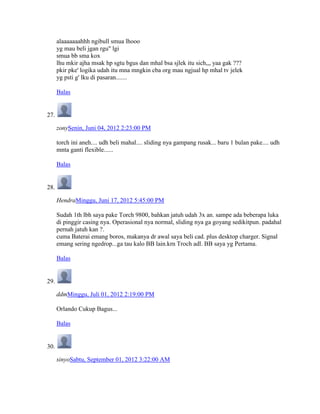 Kekurangan dan kelemahan blackberry torch 9800 | DOCX