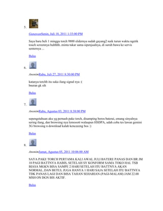 Kekurangan dan kelemahan blackberry torch 9800 | DOCX