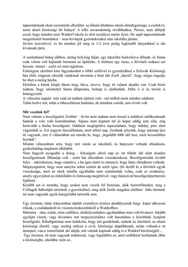 Kekvolgy iskolai potszuloi_madarasz | PDF