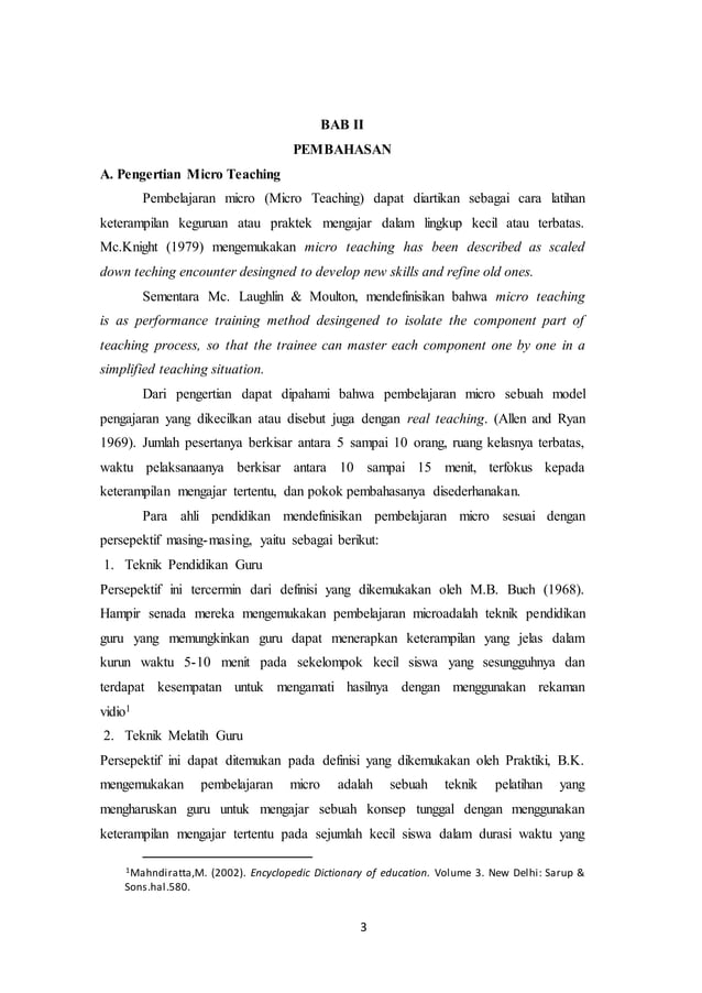 micro teaching | DOCX