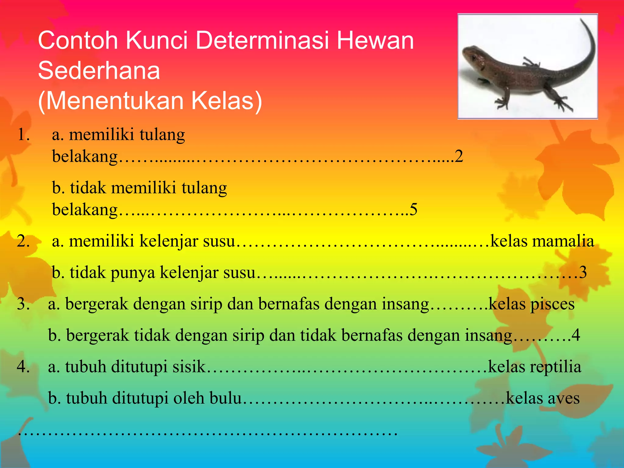 Kel. 7 kunci determinasi | PPTX