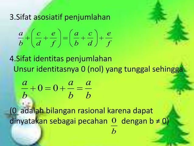 penjumlahan dan pengurangan bilangan rasional dan sifatnya | PPTX