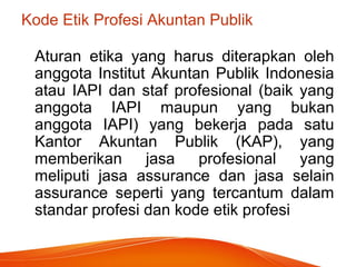 kode etik bpk | PPT