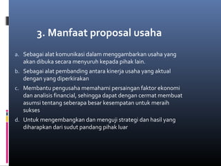 Kel.1 proposal usaha . x pm 1 | PPT