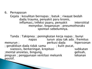 ASKEP trauma dada | PPTX