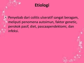 askep kolitis | PPTX