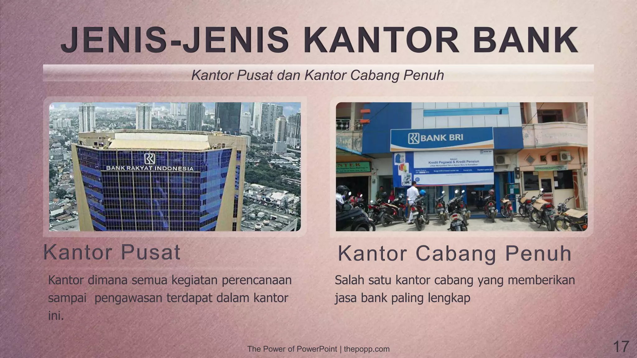 PPT pengertian, asal, usul dan Jenis Bank | PPTX