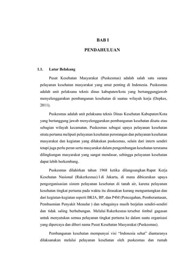 Kel. 13 upt puskesmas sukabumi | PDF