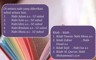 Beriman kepada Kitab - Kitab Allah | PPTX