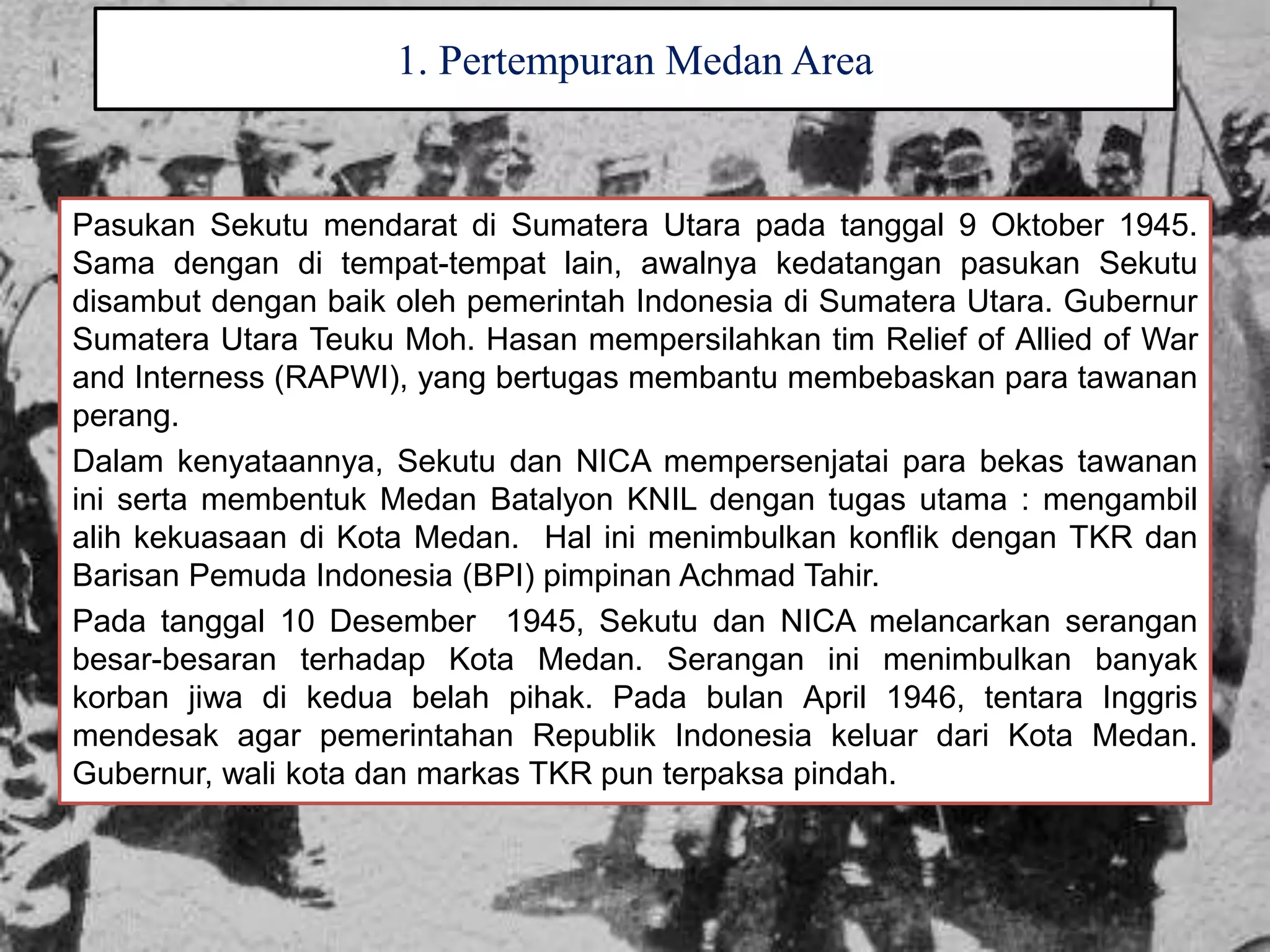 Kedatangan Sekutu serta Perjuangan Mempertahankan Kemerdekaan | PPTX