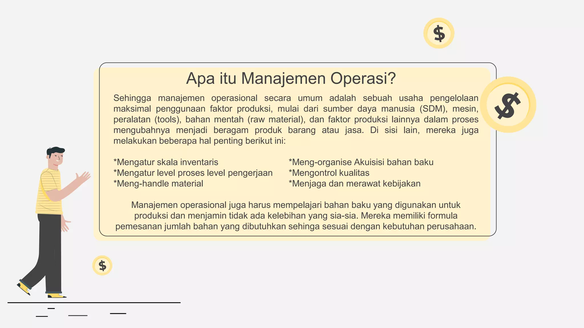 Manajemen Operasional | PPTX