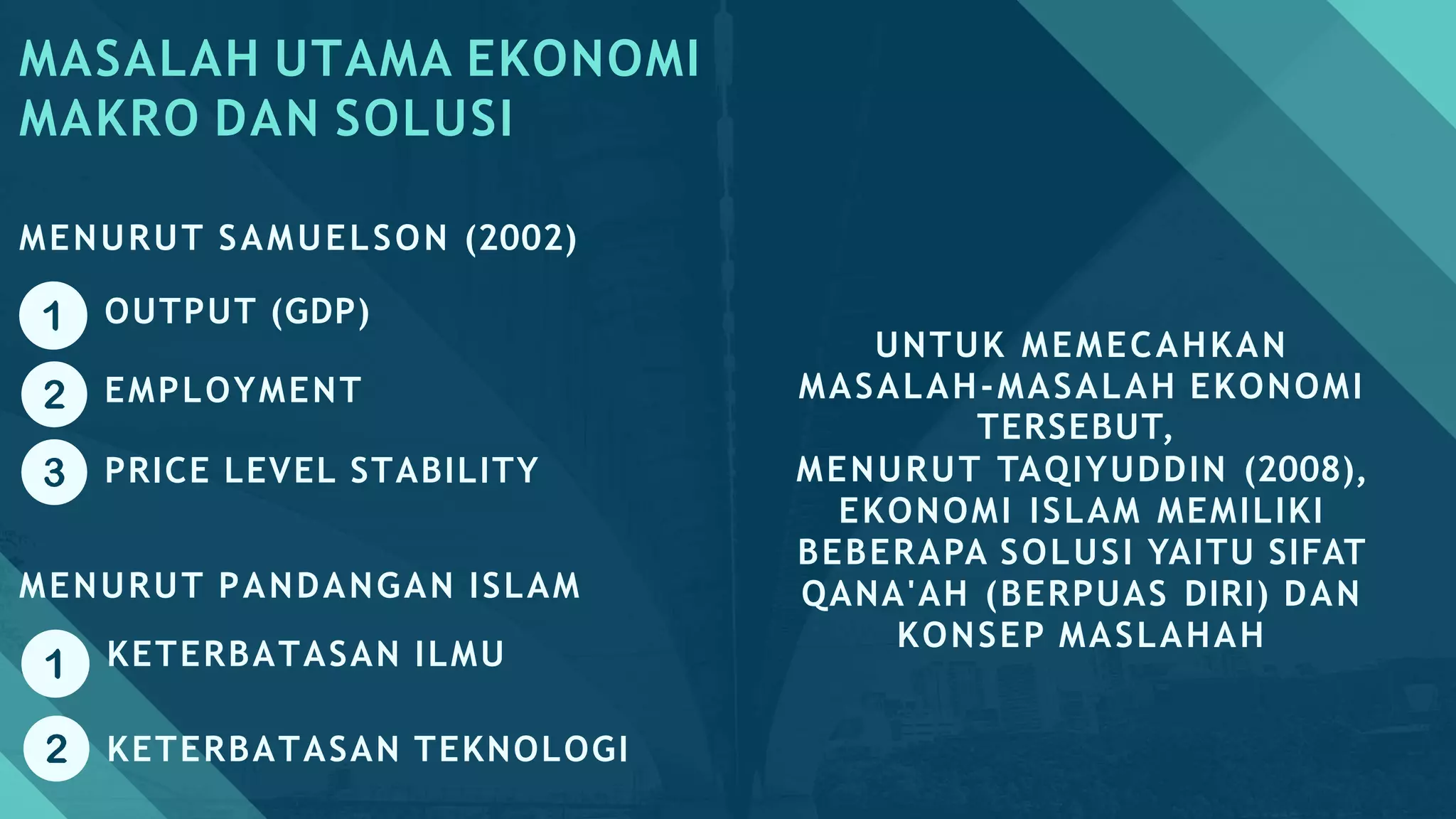 Kebijakan Makroekonomi | PPTX