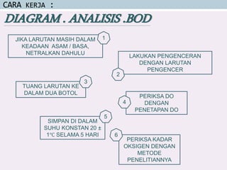 Anilisis Kadar DO dan BOD Pada Perairan | PPTX