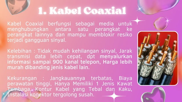 Jenis-jenis kabel-Jenis-jenis kabel-Jenis-jenis kabel- | PPT