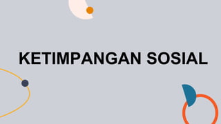ketimpangan sosial sosiologi kelas 12 sma | PPTX