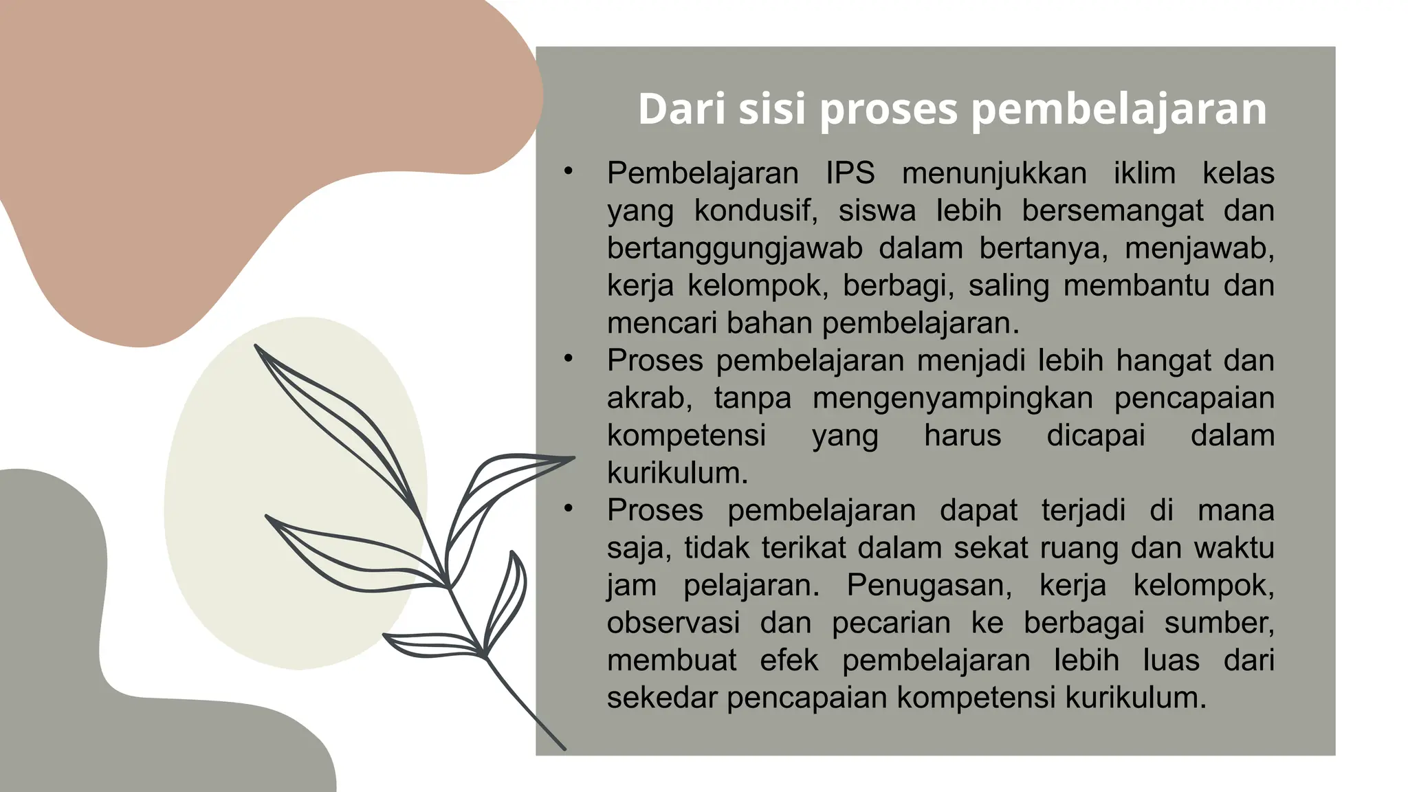 Keunggulan-Keunggulan dalam Pembelajaran IPS | PPTX