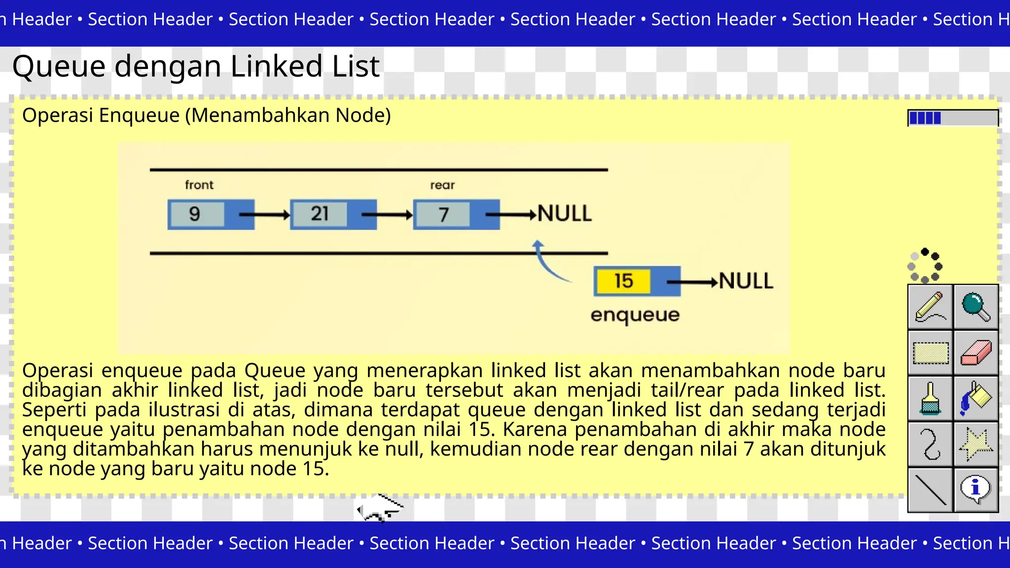Queue (Antrian) - Struktur Data - Teknologi Informasi | PPT