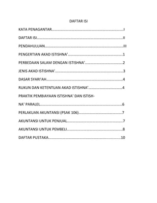 Kel.5 istishna’ | DOC