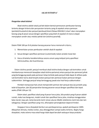 Kel.5 istishna’ | DOC