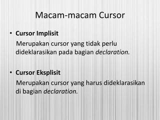 CURSOR | PPT