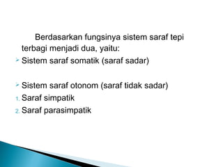SISTEM SARAF | PPT