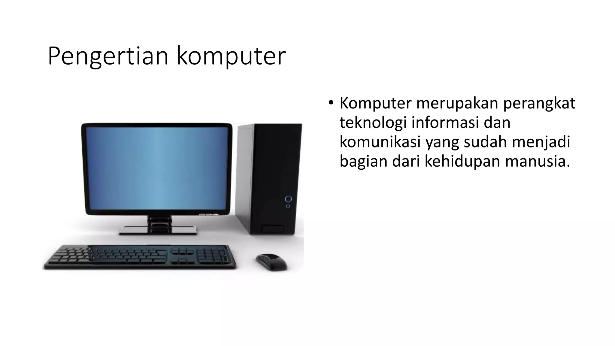 komponen penyusun komputer | PPTX