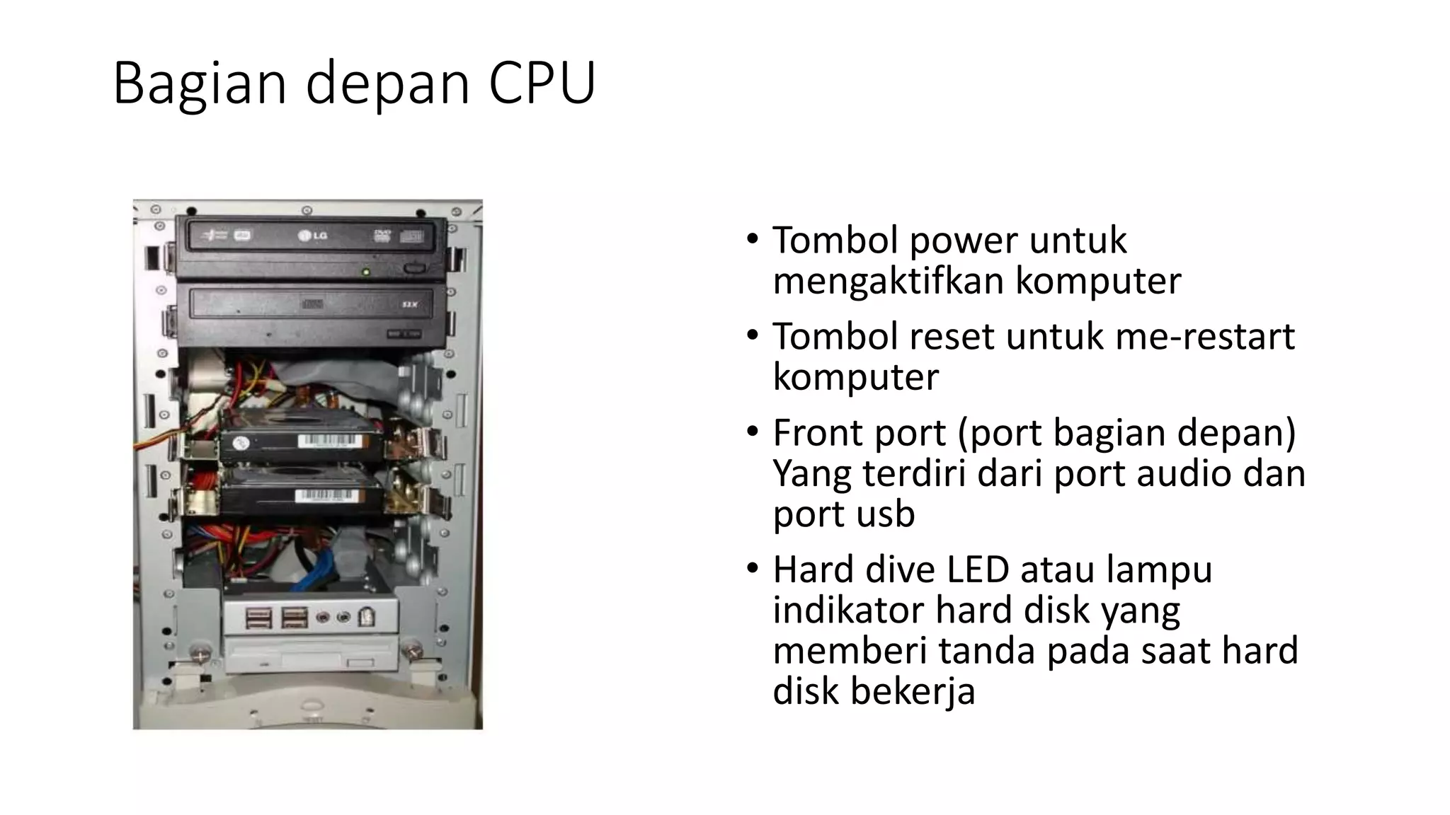 komponen penyusun komputer | PPTX