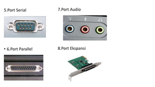 komponen penyusun komputer | PPTX