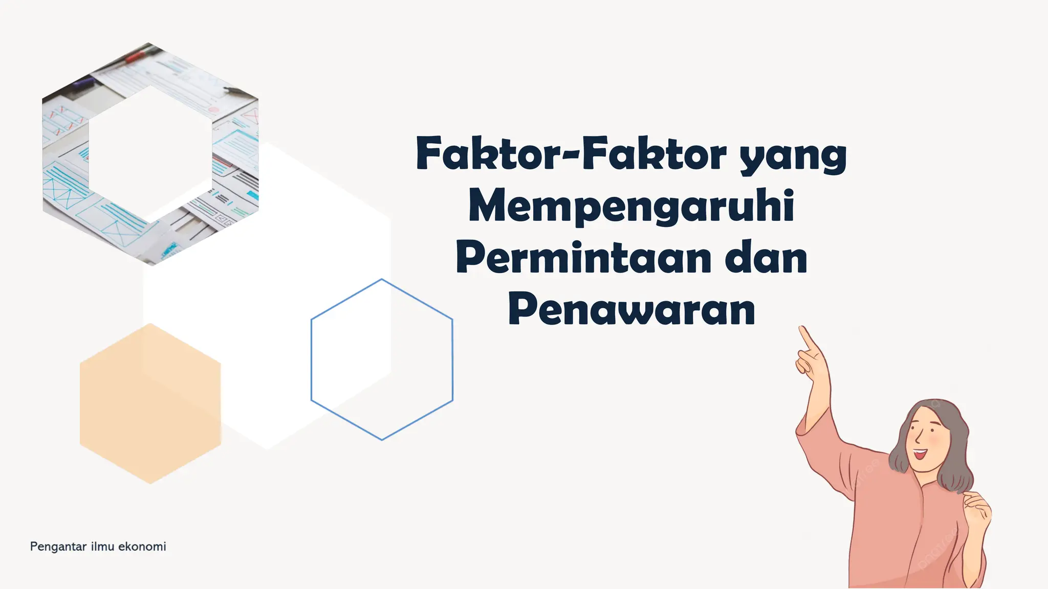 Materi Presentasi Permintaan dan Penawaran | PPTX