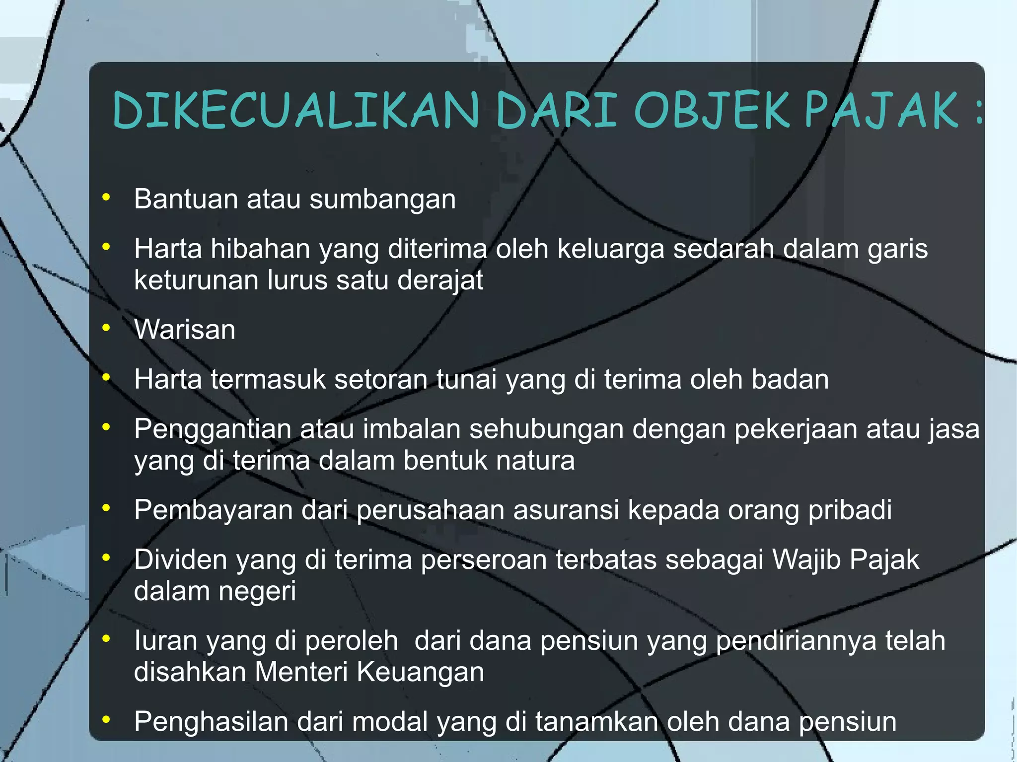 Kel 1. subjek & objek pajak | PPT