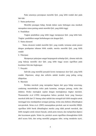 Kel 10. farmakoekonomi makalah-kualitas hidup | PDF