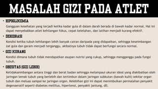 KONSEP DAN PRINSIP GIZI PADA ATLEtpptx | PPTX