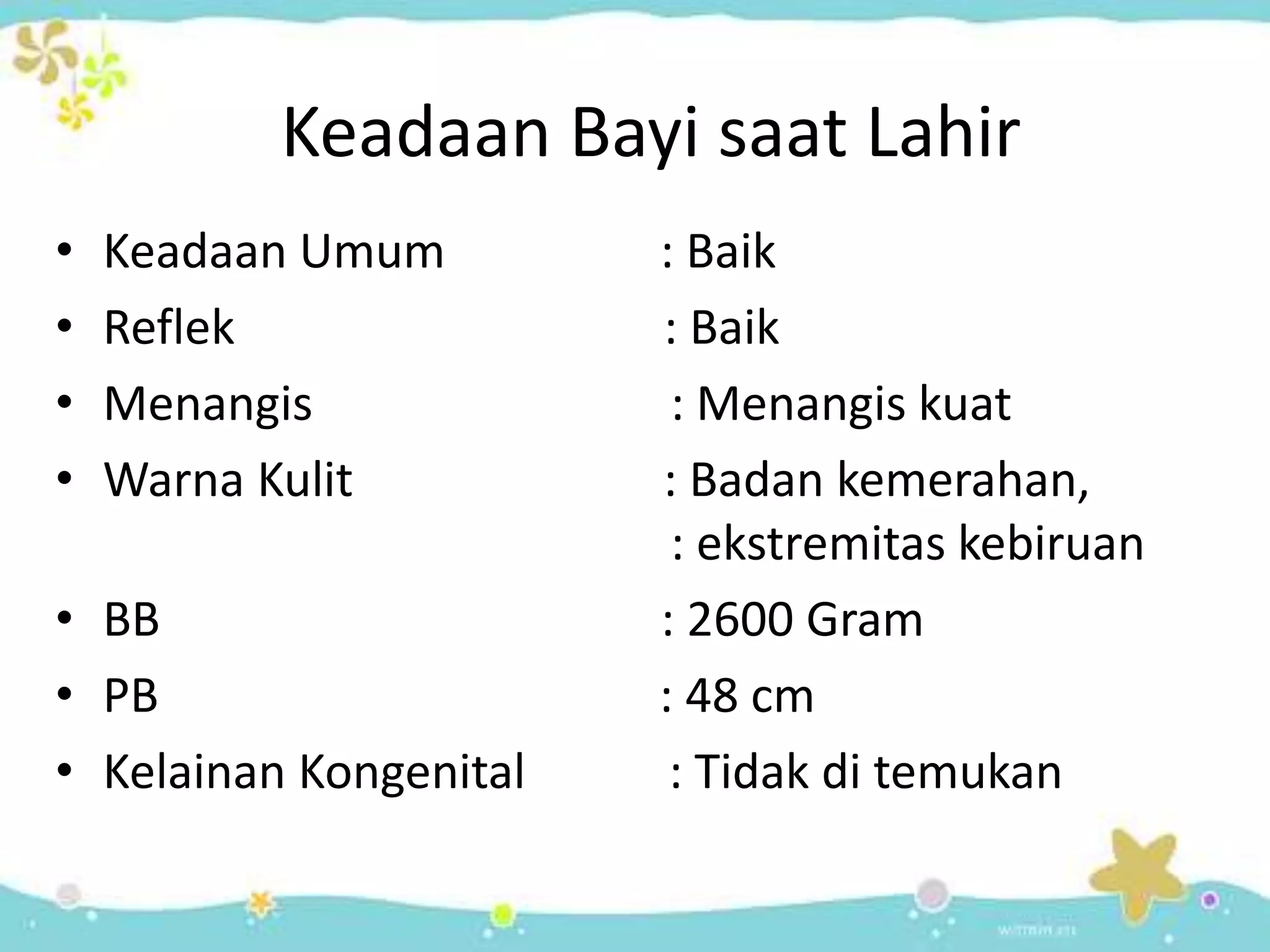 Bayi Mendadak Meninggal (SIDS) | PPT