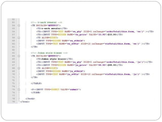 Java Script Events | PPT