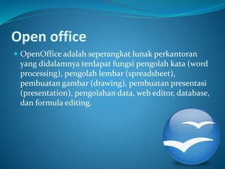 open office | PPTX