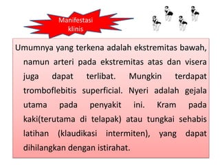 asuhan keperawatan penyakit vaskuler perifer | PPTX