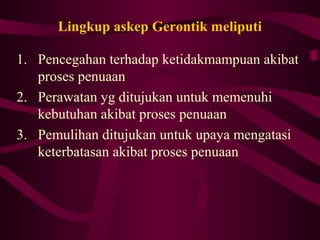 (Kel 1)askep lansia dengan sistem kardiovaskuler | PPT