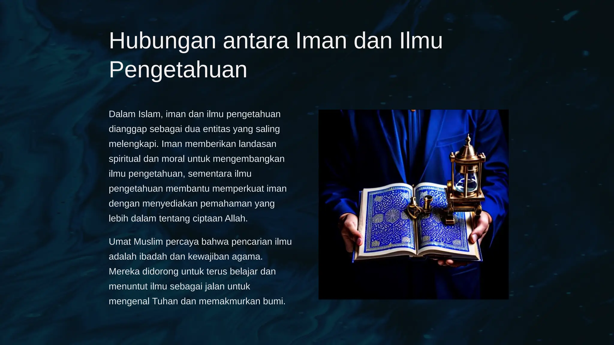 Kelompok 1 Islam dan ilmu pengetahuan.pptx