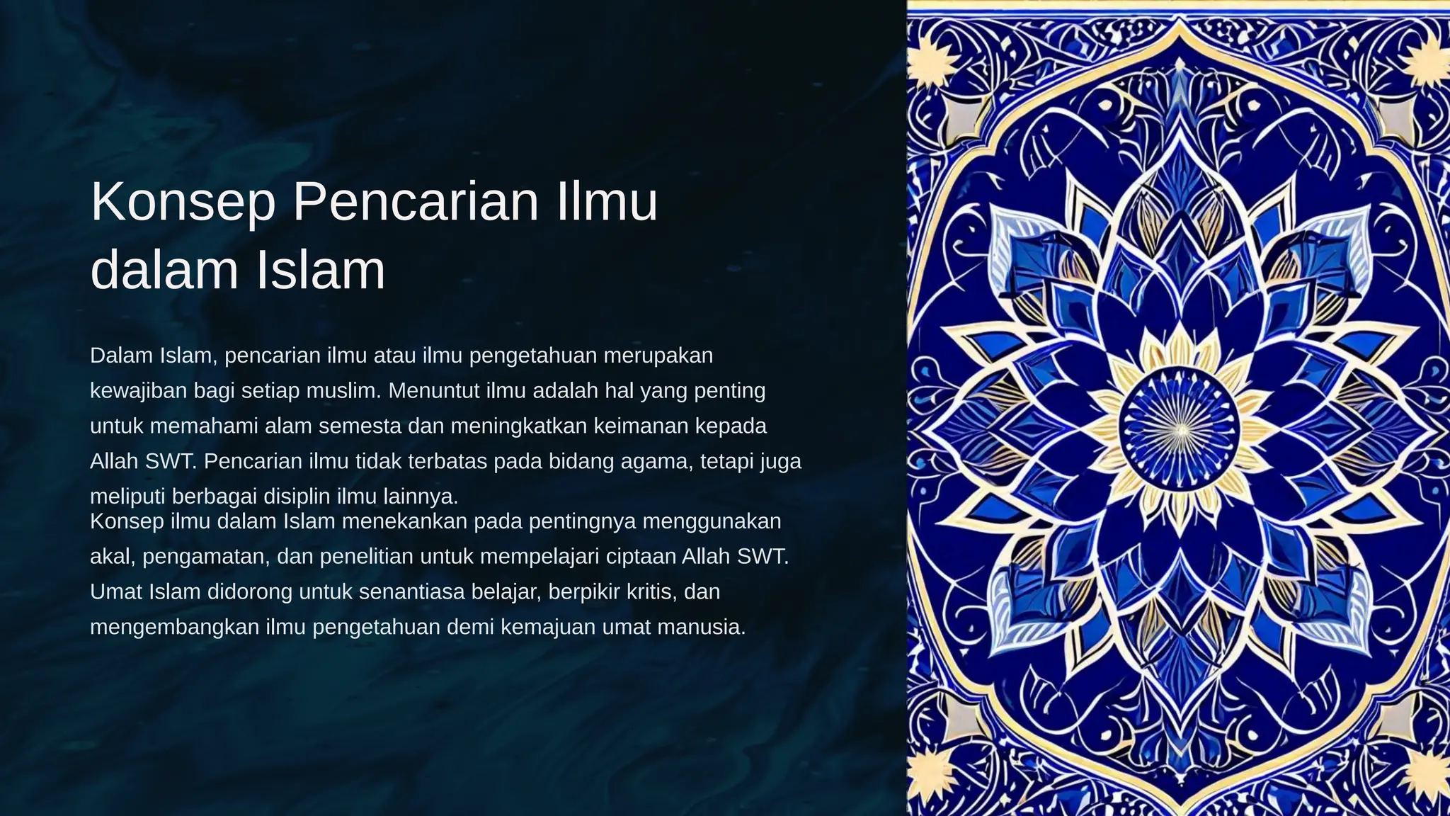 Kelompok 1 Islam dan ilmu pengetahuan.pptx