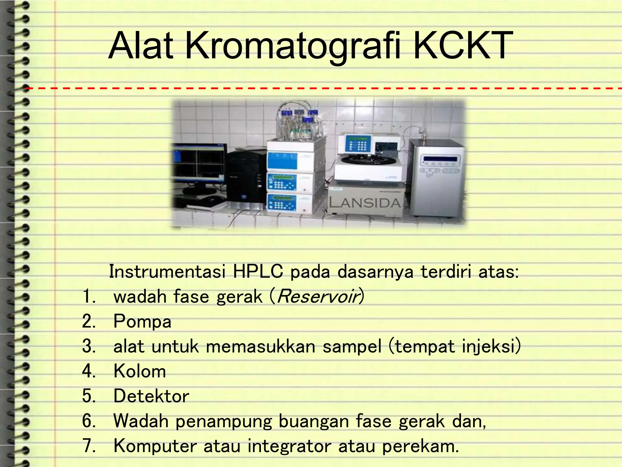 KEL 1 KCKT KAI.pptx. kromatografi cair kinerja tinggi | PPTX