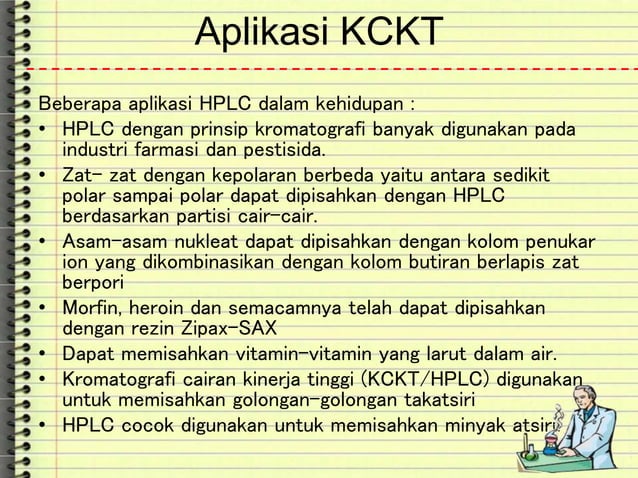 KEL 1 KCKT KAI.pptx. kromatografi cair kinerja tinggi | PPTX