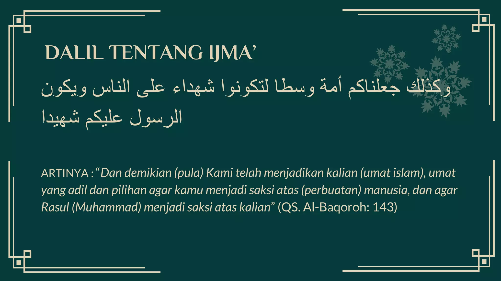 KEL 1O AGAMA ISLAM IJMA'.pptx