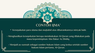 KEL 1O AGAMA ISLAM IJMA'.pptx