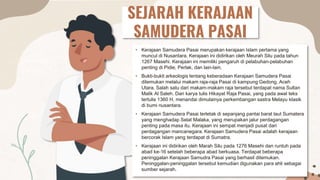KEL 1 SEJARAH SAMUDRA PASAI.pptx kelas x | PPT