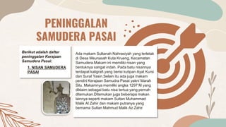 KEL 1 SEJARAH SAMUDRA PASAI.pptx kelas x | PPTX