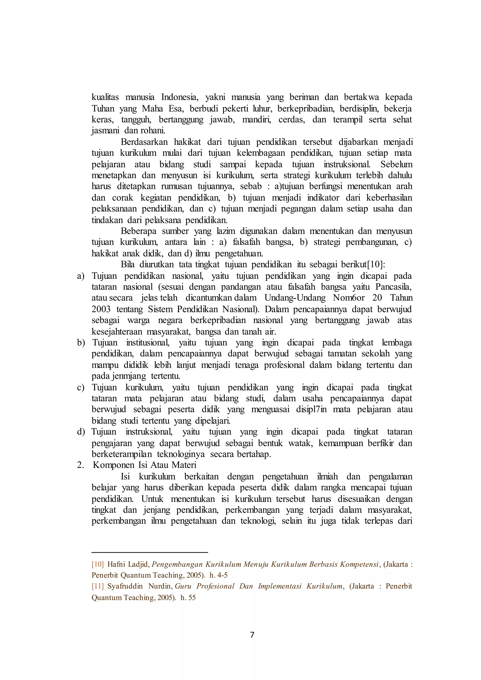 Kel 2 adm. kurikulum pbi 4 c | PDF