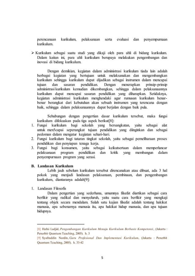 Kel 2 adm. kurikulum pbi 4 c | PDF